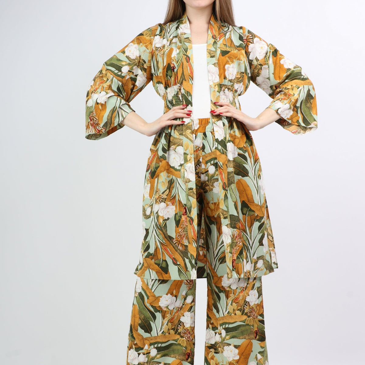 Women's Cardigan Midi tree with long sleeves - ask now! | fashion ...